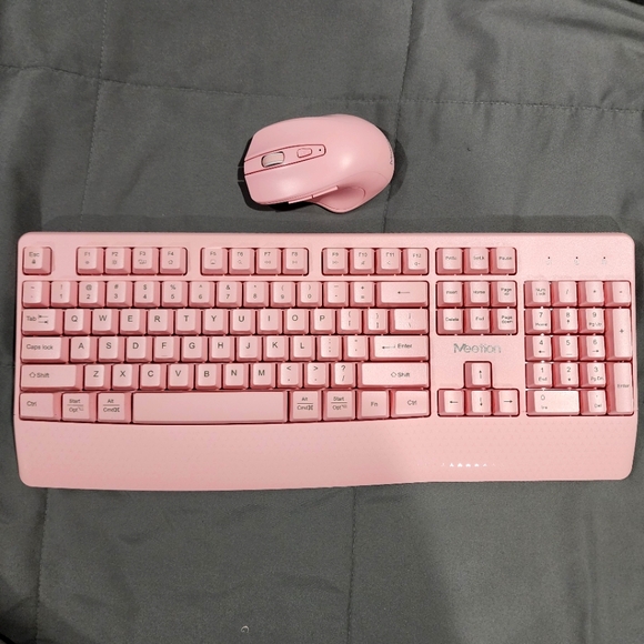 Computers, Laptops & Parts | Pink Wireless Keyboard And Mouse Set ...
